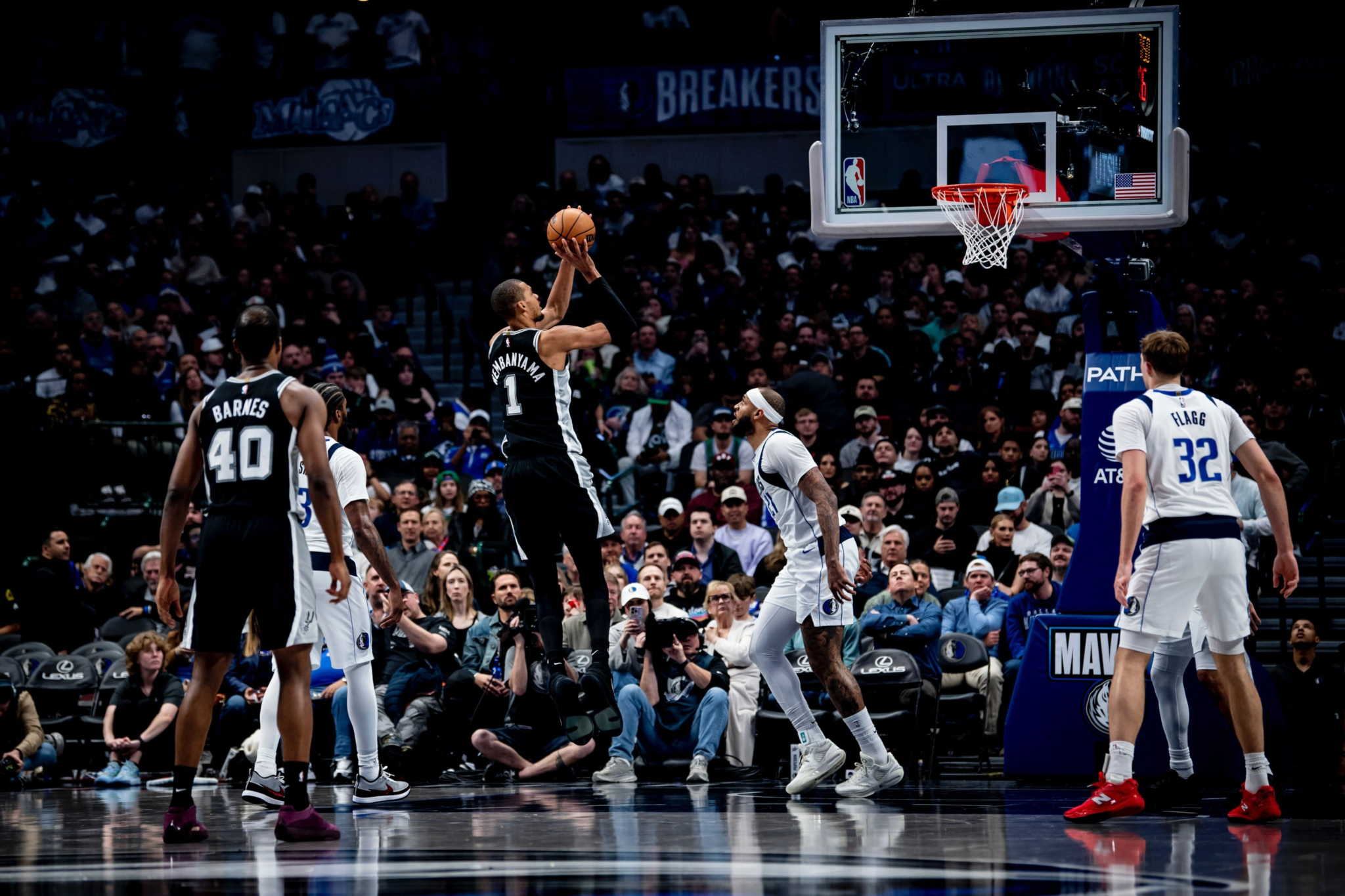 2025-26 RS GAME 51 @DAL 〜ドラフト1位対決〜 | 【NBA】SPURS-GYM