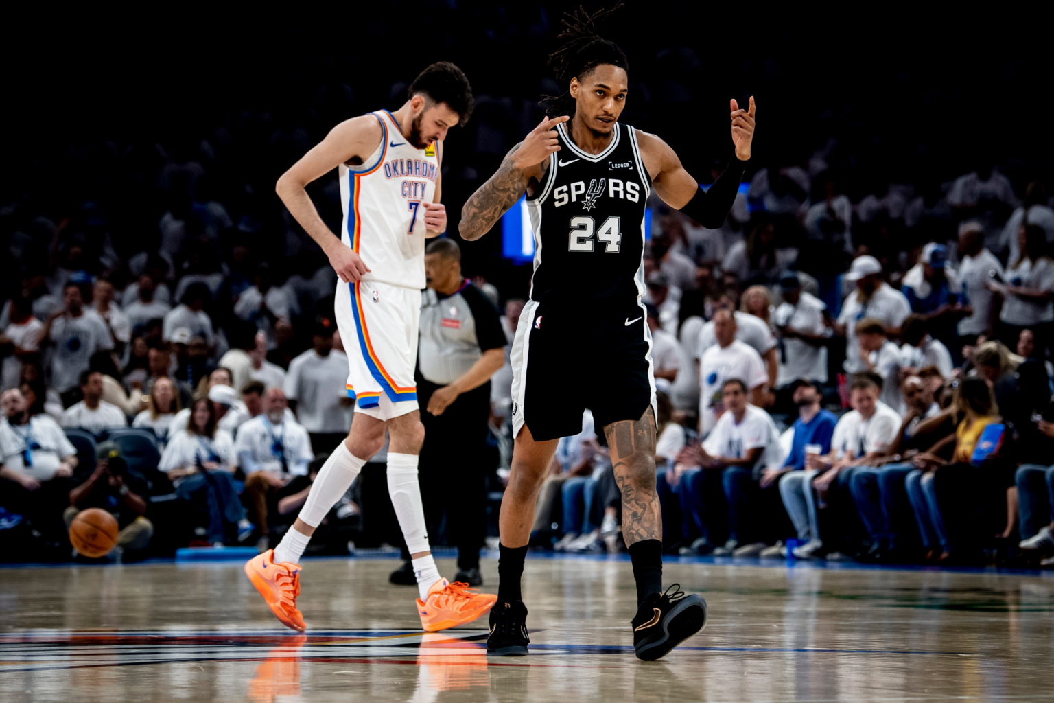 PLAYOFF 2026 WCF GAME 1 OKC 〜2OTの激戦〜 | 【NBA】SPURS-GYM